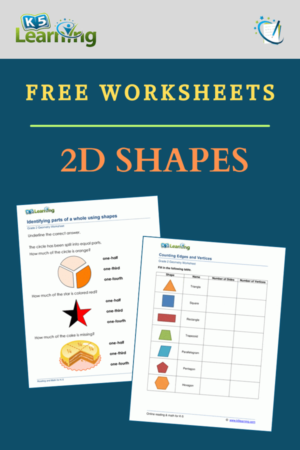 Introducing 2D Shapes | K5 Learning
