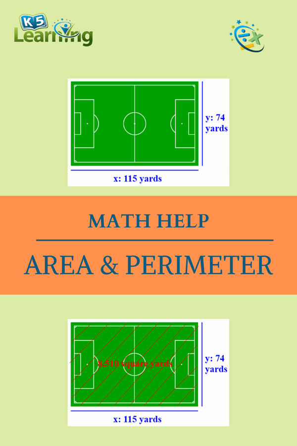 Area and perimeter of rectangles and squares | K5 Learning