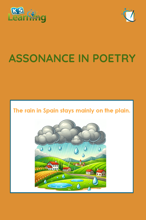 Assonance in Poetry | K5 Learning