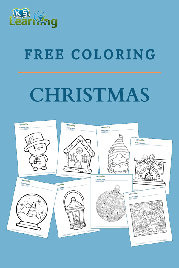 Christmas Coloring Pages | K5 Learning