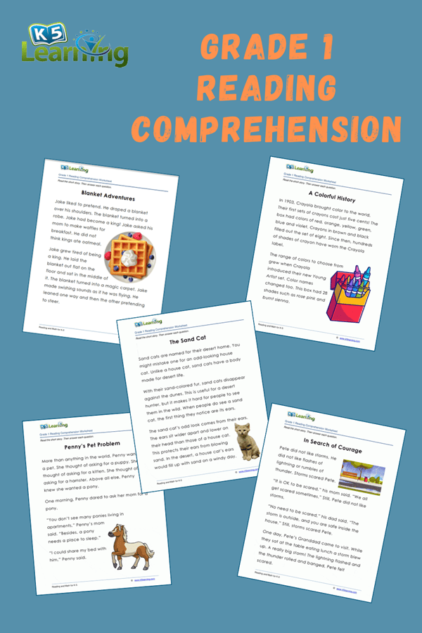 K5 Adds Grade 1 Reading Comprehension Stories | K5 Learning