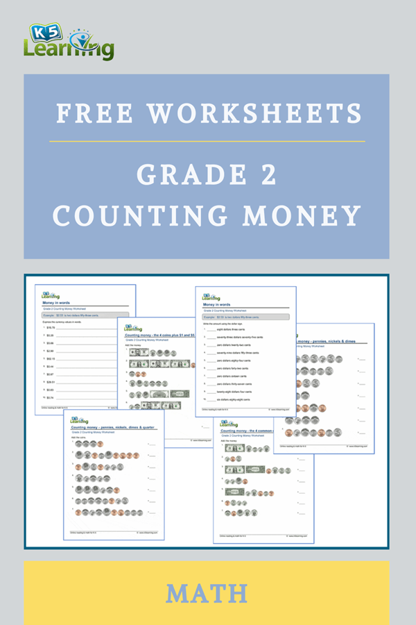 Counting Money Practice for Grade 2 Students | K5 Learning