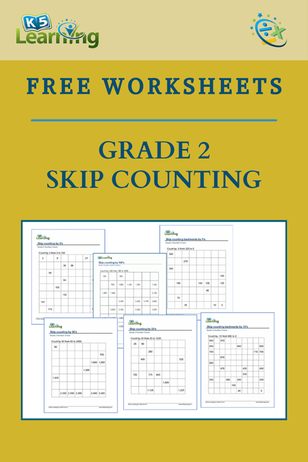 Skip Counting for Grade 2 Students | K5 Learning
