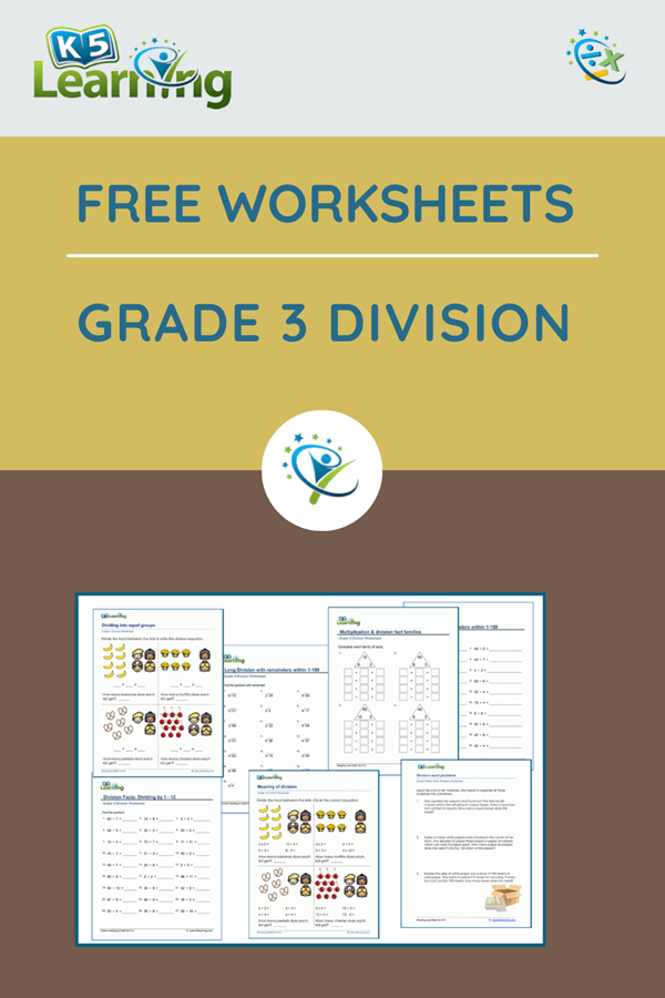 Grade 3 Division | K5 Learning