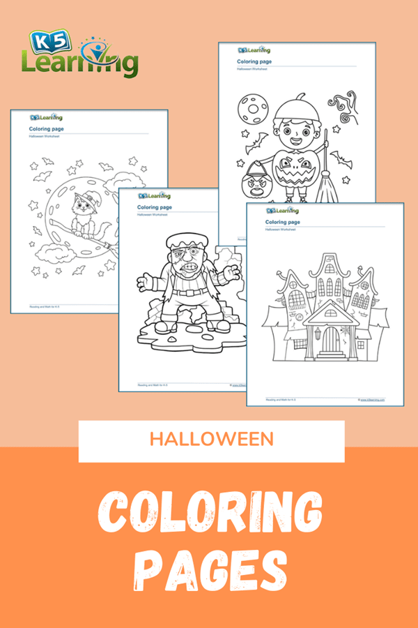 Halloween Coloring Pages | K5 Learning