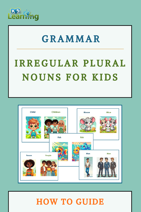 Irregular Plural Nouns for Kids | K5 Learning