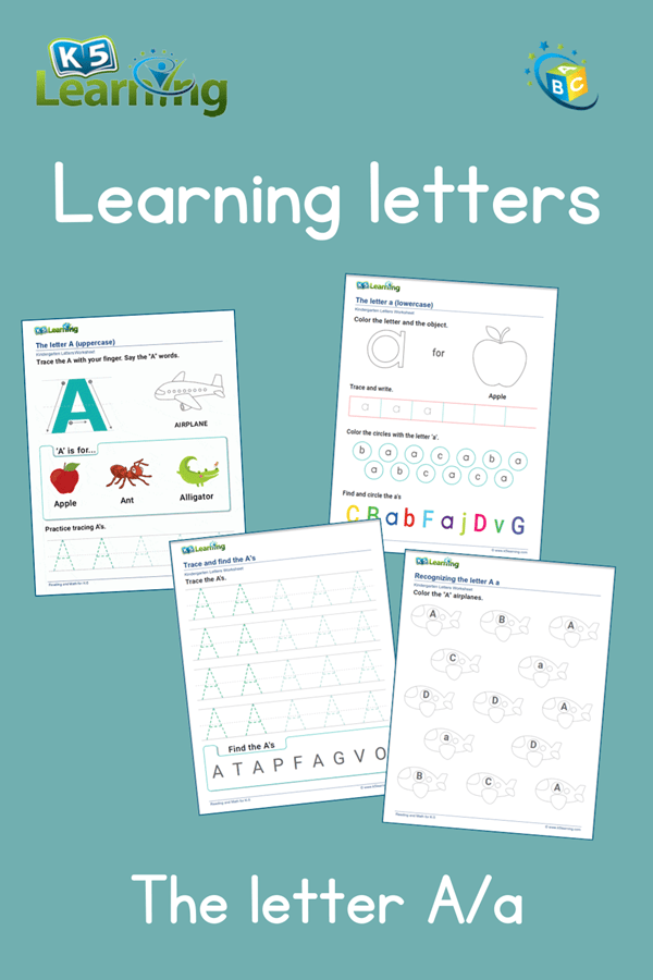Letters Practice for Preschool and Kindergarten Students | K5 Learning