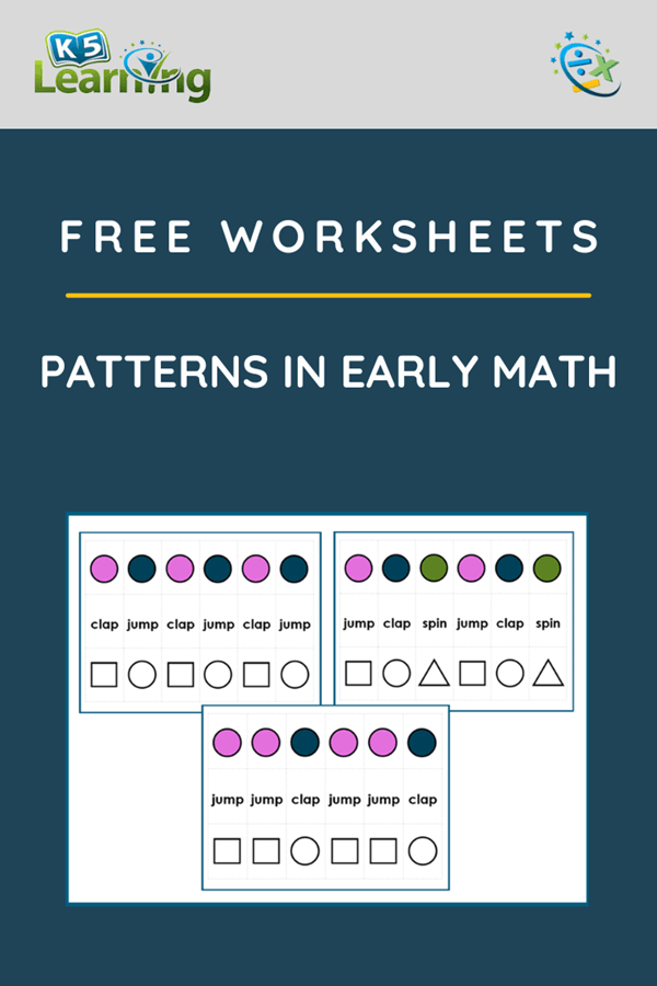 Patterns in Early Math | K5 Learning