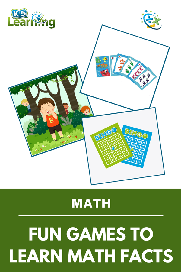 3 Fun Games To Learn Math Facts K5 Learning