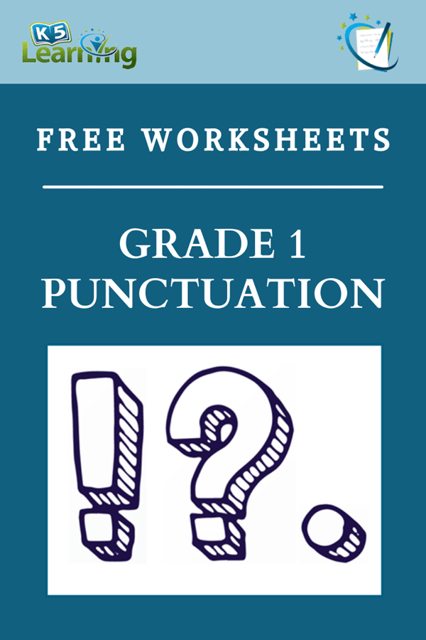 Period, question mark or exclamation mark | K5 Learning