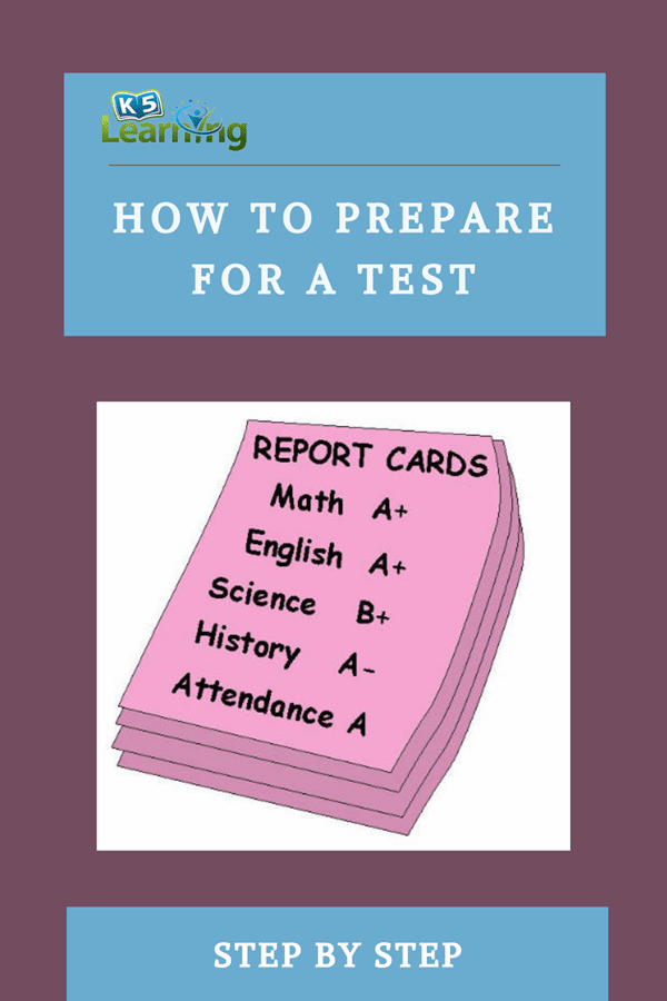 Helping your Child Prepare for a Test | K5 Learning