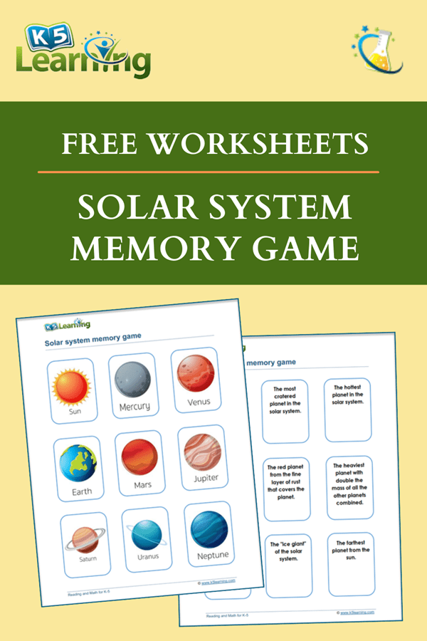 Solar System Lesson 2nd Grade