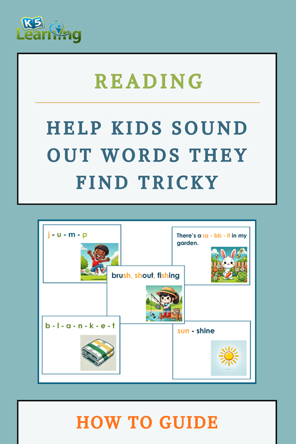 How to Help Kids Sound Out Words They Find Tricky | K5 Learning