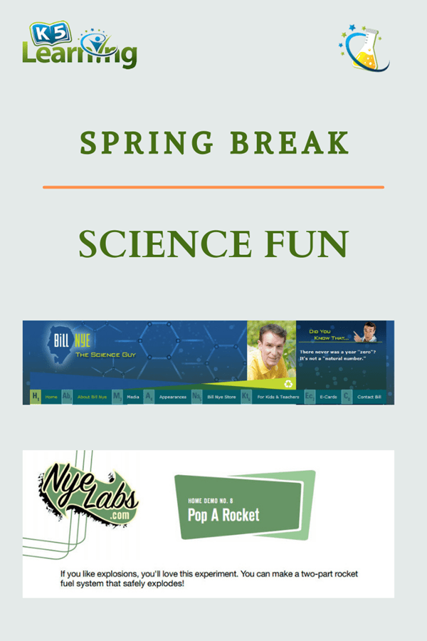 Science Fun for Spring Break | K5 Learning