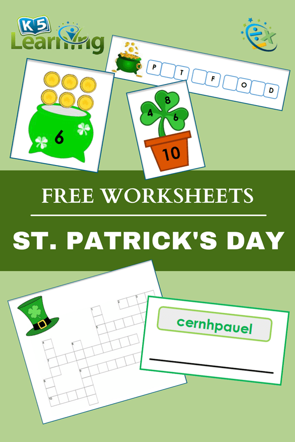 St. Patrick’s Day worksheets | K5 Learning
