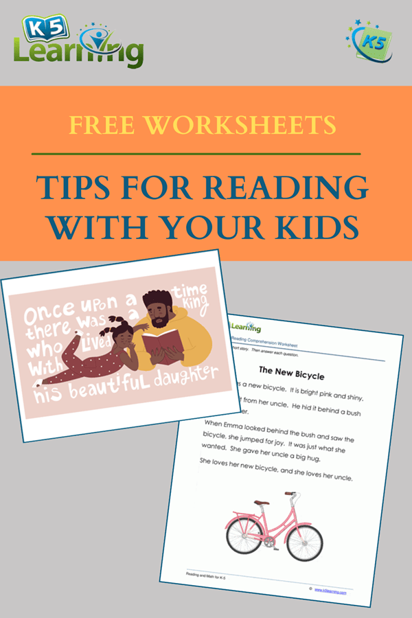 Tips For Reading With Your Kids K5 Learning