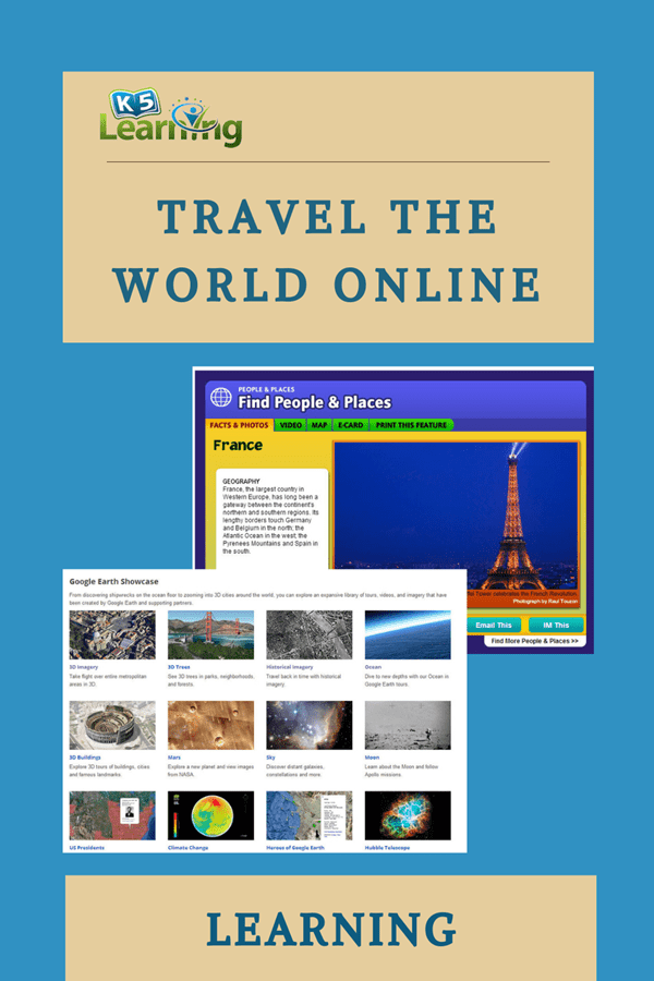 Let your Kids Travel the World from your Computer | K5 Learning