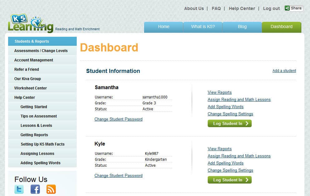 Having trouble Logging into K5 Learning?