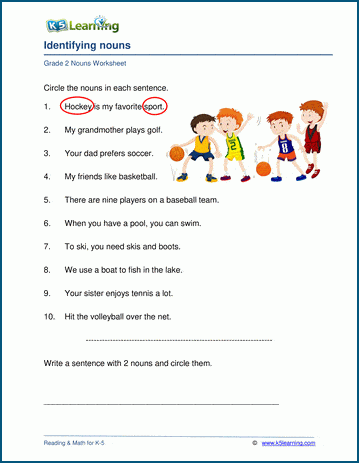 Grammar and Writing Worksheets | K5 Learning